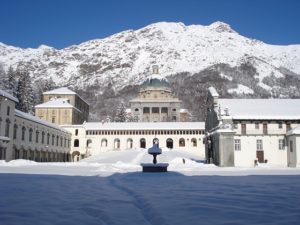 Il Santuario di Oropa sotto la neve - GUARDATE IL VIDEO